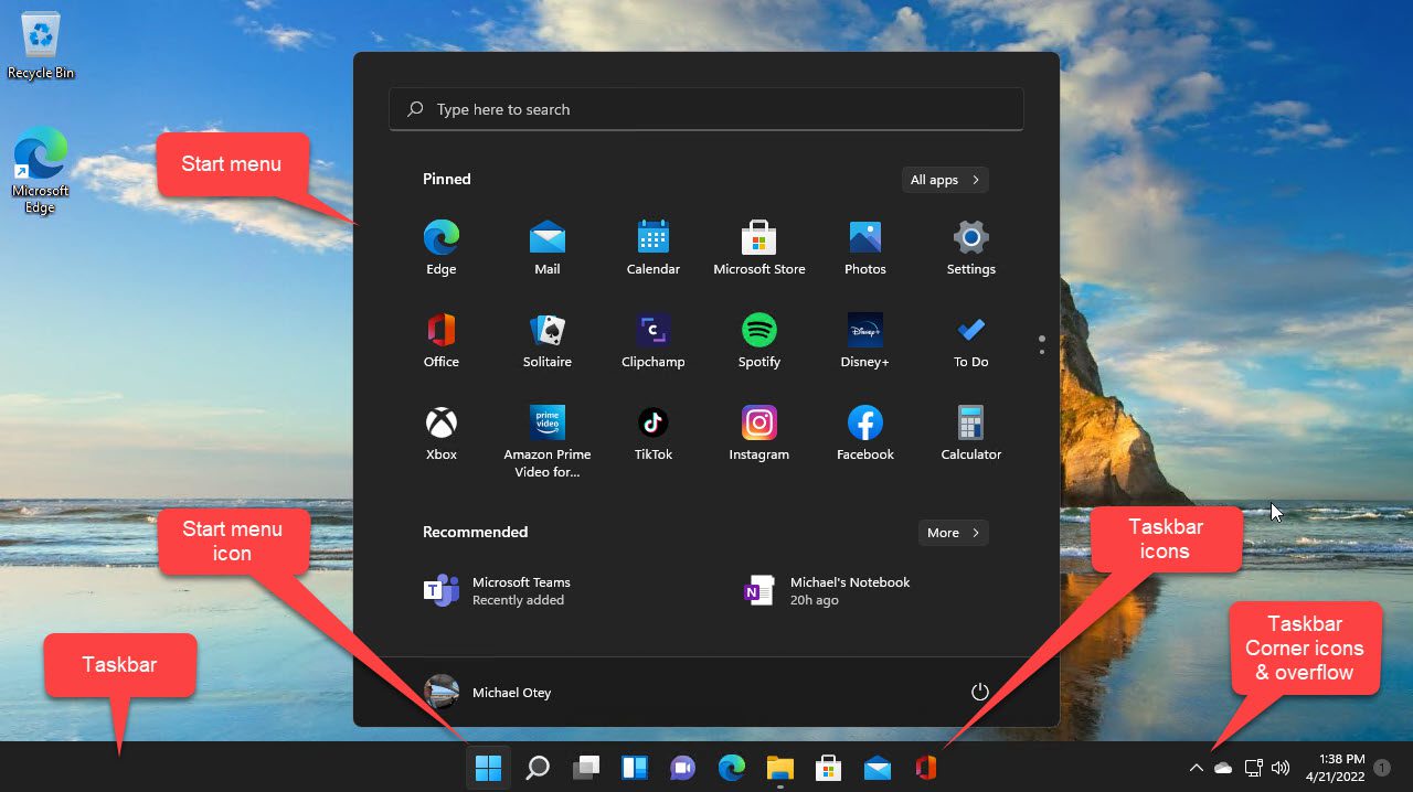 How to Customize the Windows 11 Start Menu and Taskbar | Petri