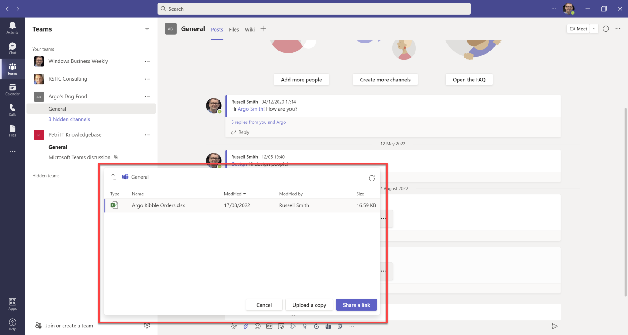 Share Files in Teams (And Understand Where They Are Stored)