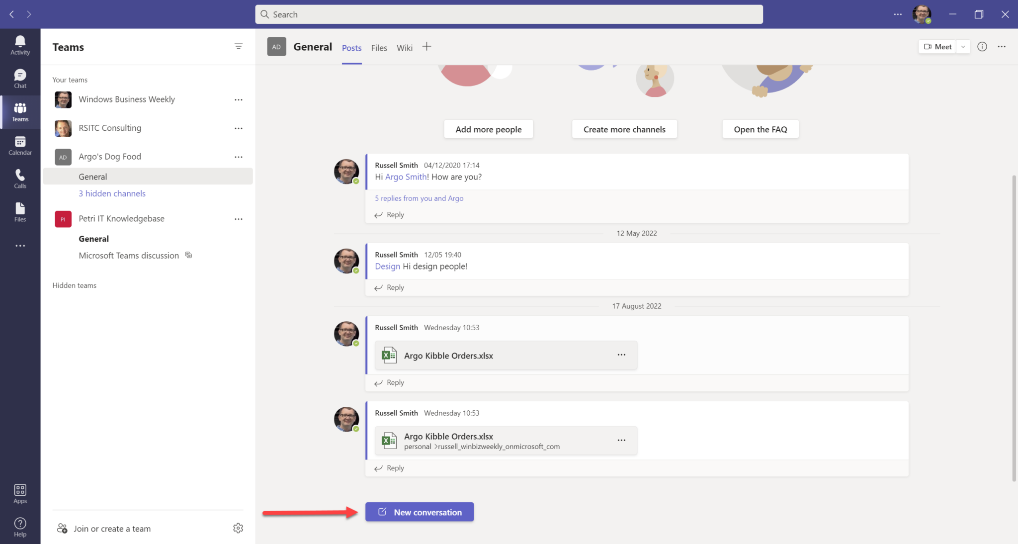 Share Files in Teams (And Understand Where They Are Stored)
