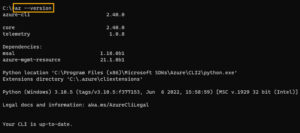 How to Install Azure CLI
