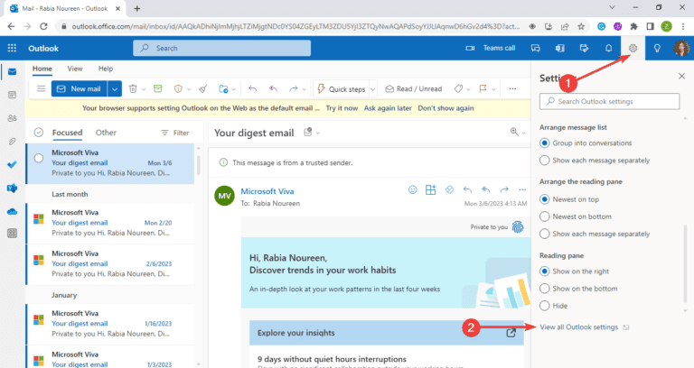 How to Set an Out Of Office Message in Microsoft Outlook | Petri