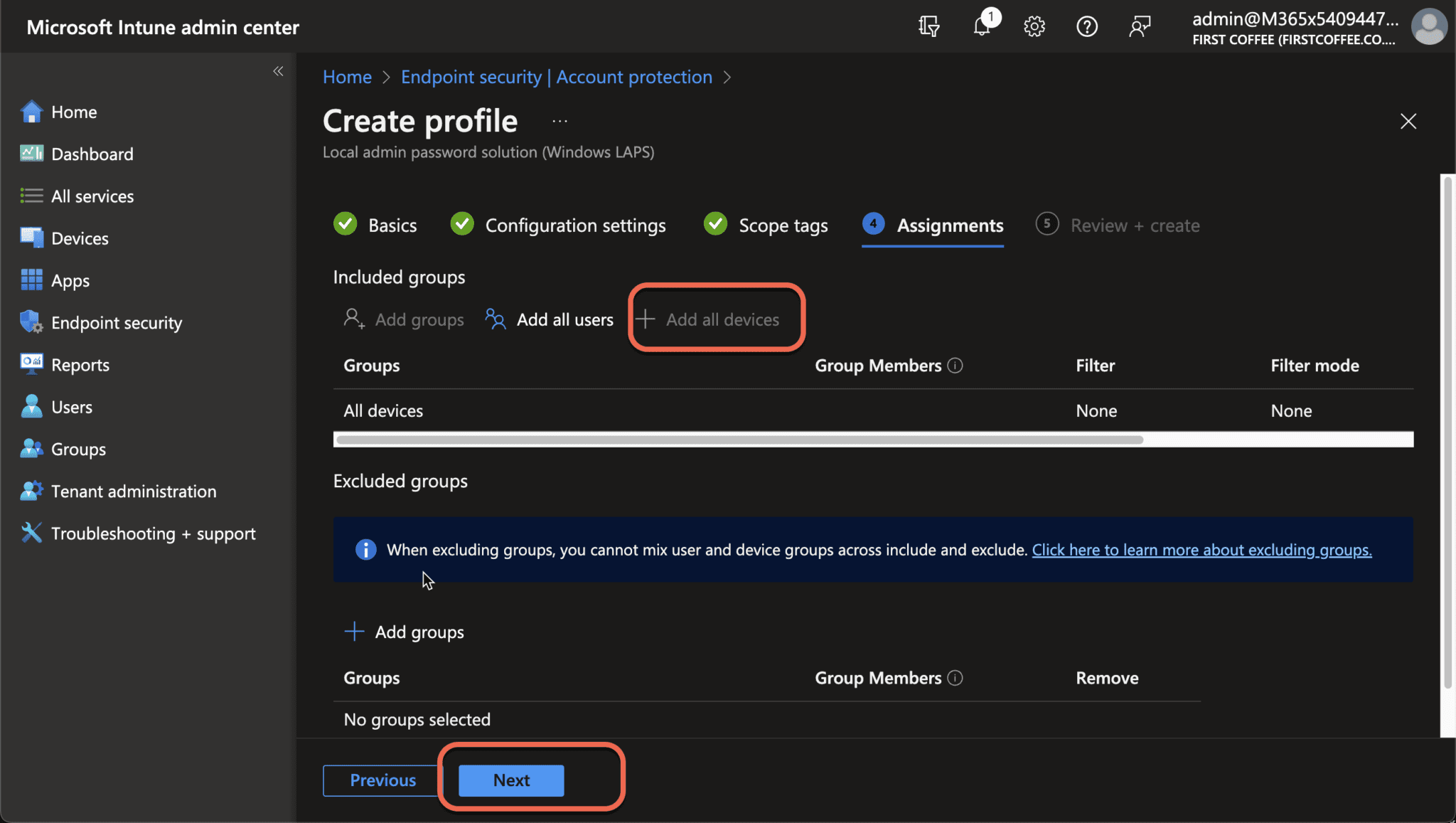 How to Configure Windows LAPS in an Azure AD Scenario