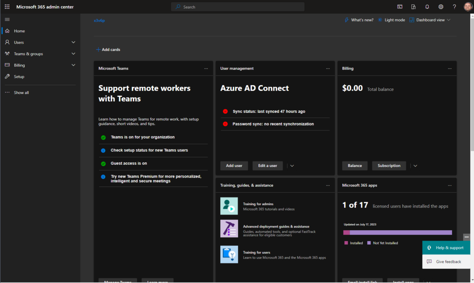 Using the Office 365 Portal and Other Microsoft 365 Admin Centers