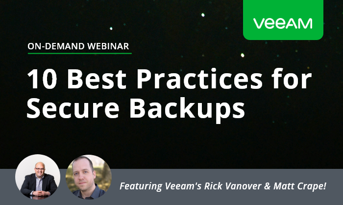 10 Best Practices for Secure Backups - Petri IT Knowledgebase