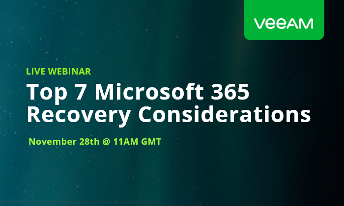 Top 7 Microsoft 365 Recovery Considerations - Petri IT Knowledgebase