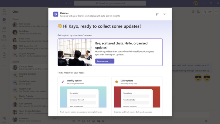 Microsoft Teams Updates App Gets New Collaboration Features