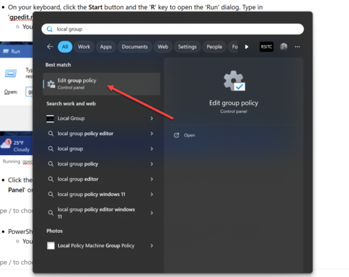 How To Use The Windows Local Group Policy Editor - Petri IT Knowledgebase