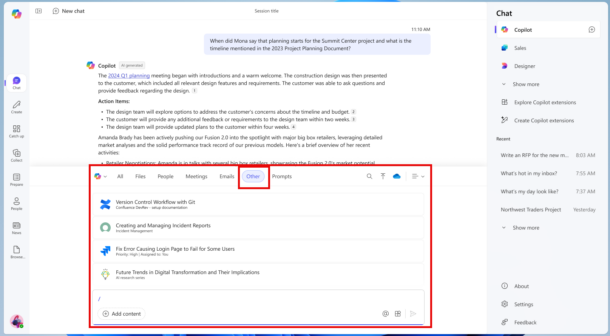 M365 Changelog: Microsoft 365 Copilot: Select Microsoft Graph ...