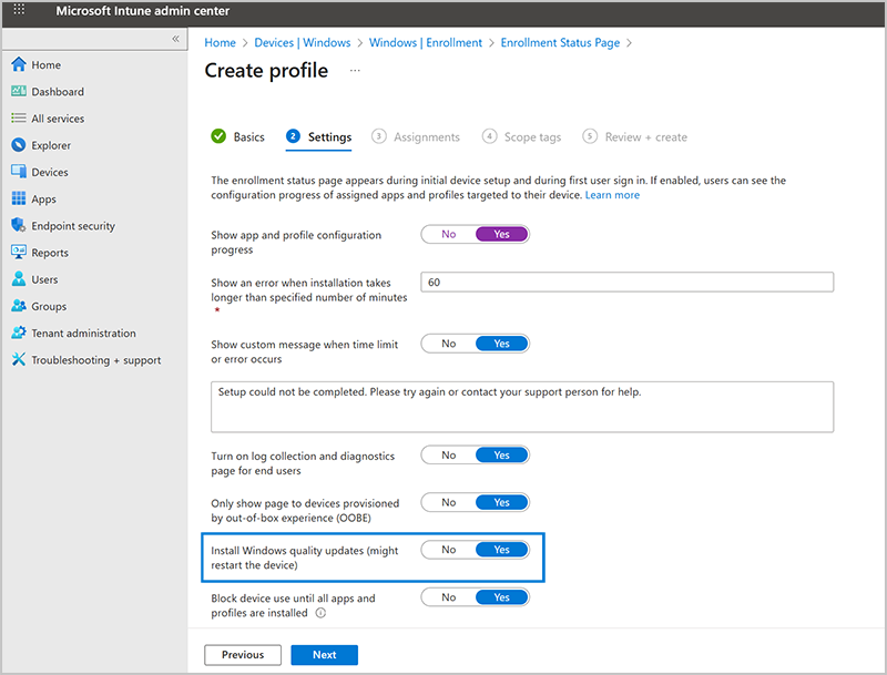 Microsoft to Bring Quality Updates to Windows 11 OOBE for Enterprises