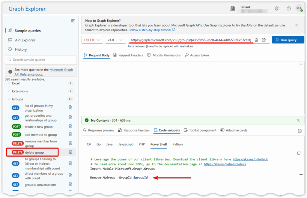 Microsoft Graph Explorer PowerShell: Simplifying API Calls