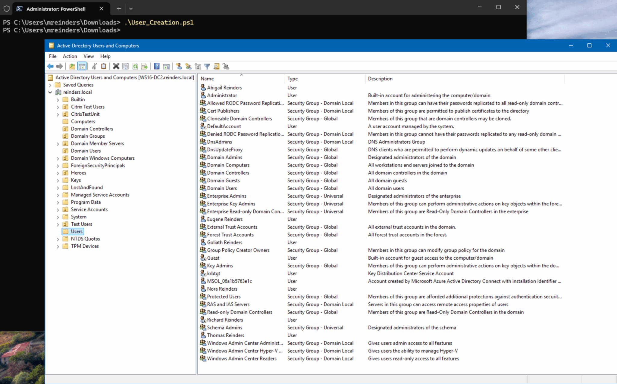 Use New-ADUser to Create AD Users with PowerShell