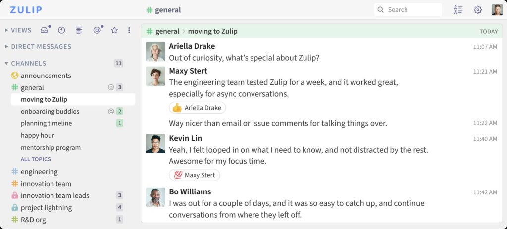 Zulip - The Open-Source Team Chat That Puts You in Control - Petri IT ...