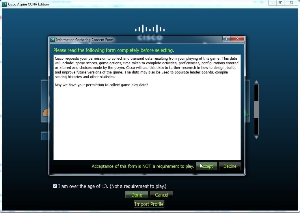 CCNA Aspire Game Review