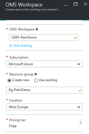 Deploy Azure OMS Log Analytics - Petri IT Knowledgebase